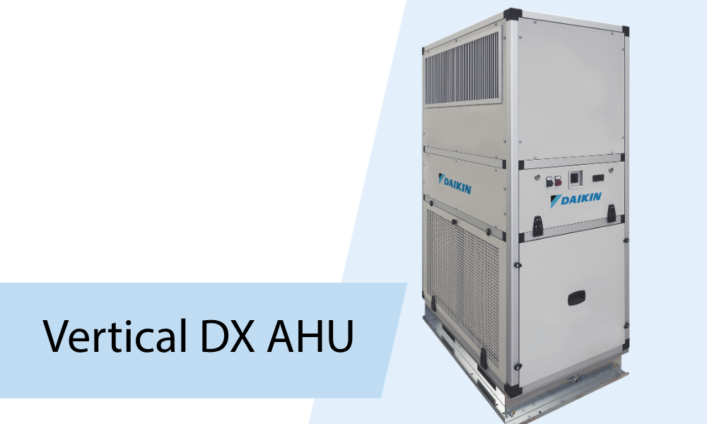 Vertical DX AHU for Flexible, Low-Carbon Ventilation in Large Spaces
